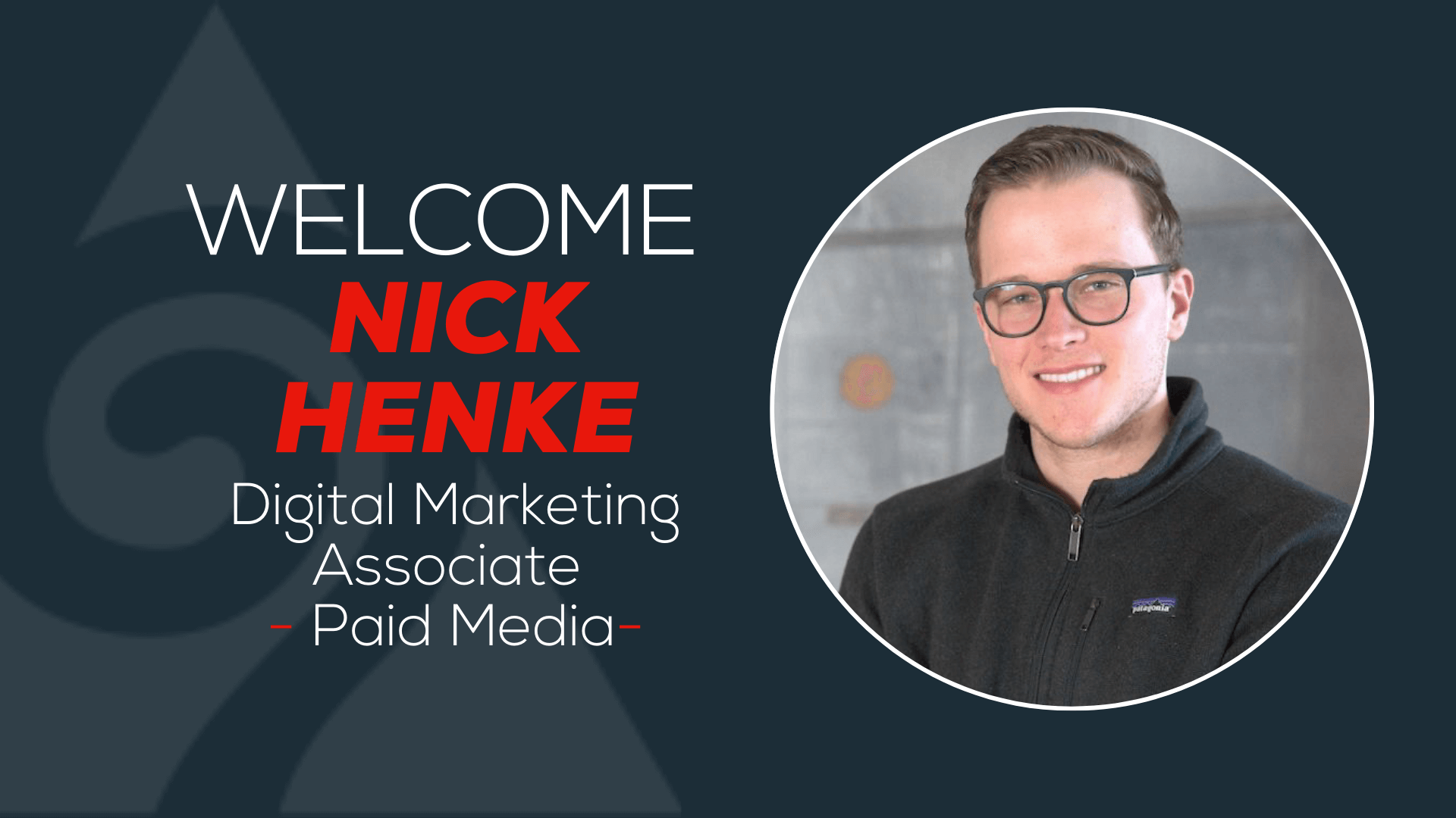Welcome Nick Henke, Digital Marketing Associate - Augurian