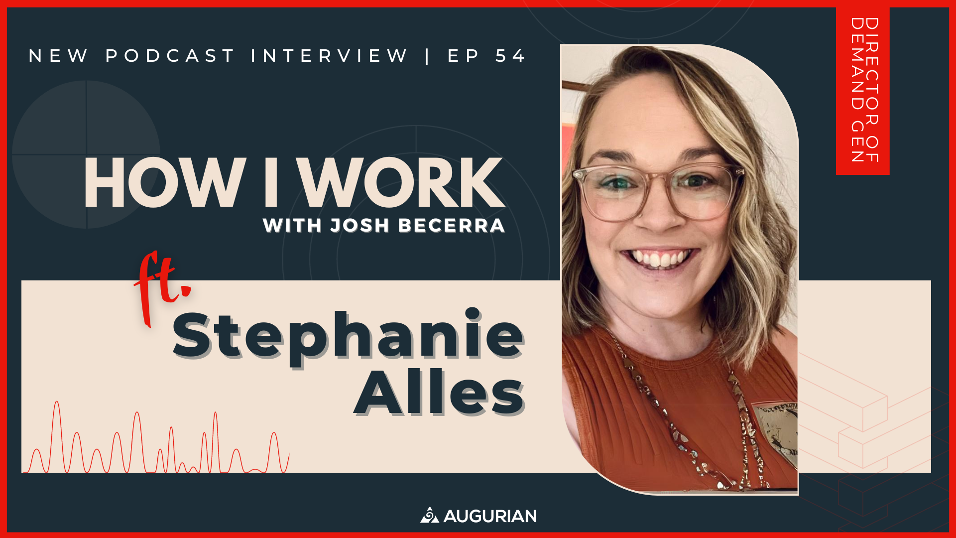 Mastering Demand Generation and Leadership: EP54 W/ Stephanie Alles - Augurian