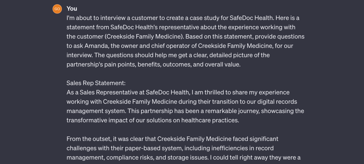 AI for Case Studies: How to Use ChatGPT to Create a Case Study - Augurian